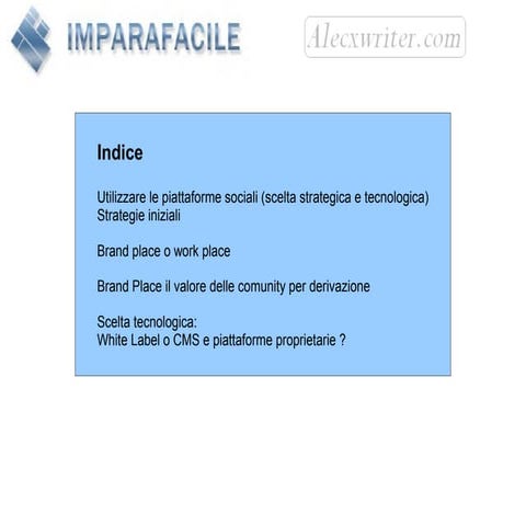 Web 2.0 Istruzioni per l'uso-Alessandro Casto | PDF