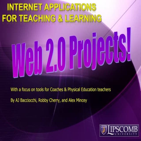 Web 2 0 Projects Pe | PPT