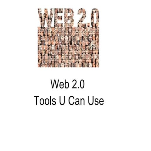 Web2 0 Tools U Can Use | PPT