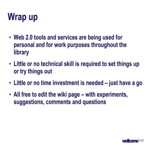 Web 2 Presentation Wrap Up | PPT | Web Design and HTML | Internet