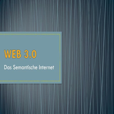 Web 3.0 | PPT