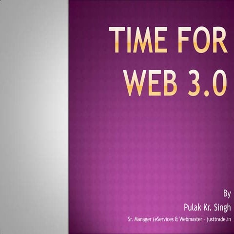 Web 3.0 | PPT