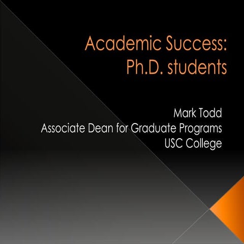 Academic Success Presentation | PPSX