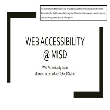 Web accessibility | PPT