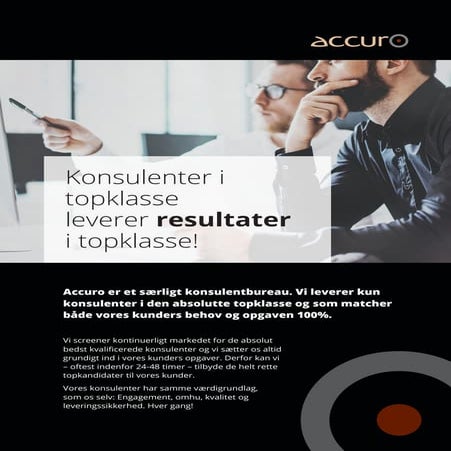 Accuro - accurate - agile - ahead of things | PDF