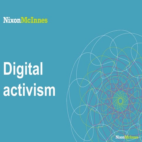 Digital activism | PPT | Internet | Computing