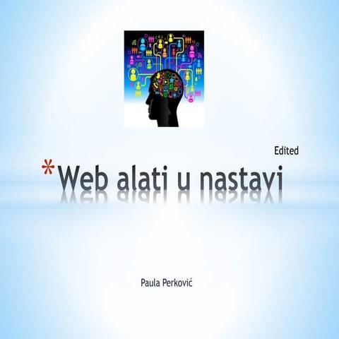 Web 2.0 alati u nastavi | PPTX
