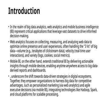 web analytics simple in big data analytics | PPTX