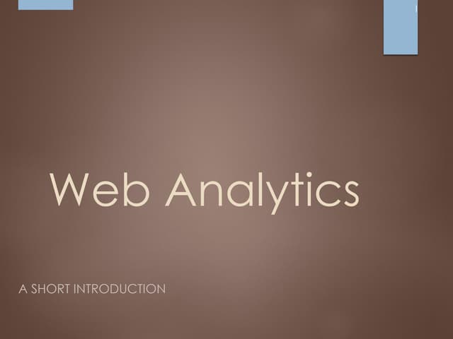 Web & Social Media Analytics Module 1.pdf | Web Development | Internet