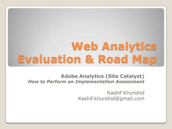 Edu4Sure - Web Analytics (Google) | PPT
