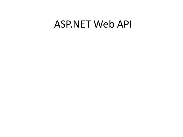 Web api