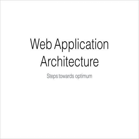 Web Application Architecture Pptx Computing Technology And Computing