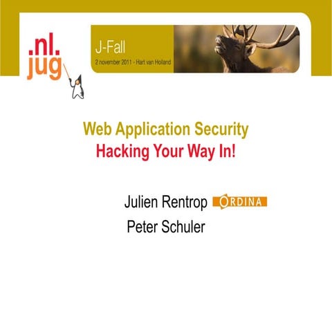 Web Application Security Hacking Your Way In Ppt 