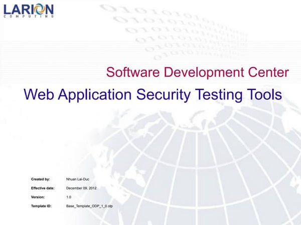 The Complete Web Application Security Testing Checklist