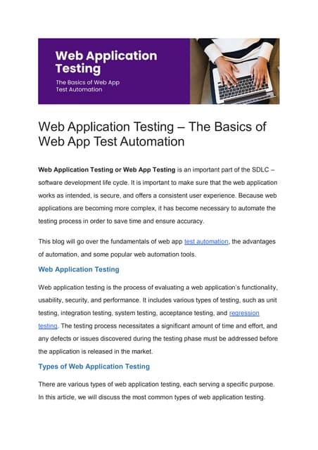 Devops Automated Testing Tools Ppt