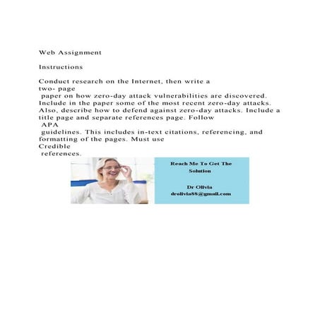 Web AssignmentInstructionsConduct research on the Intern | DOCX