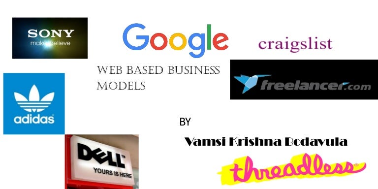 Web based business models