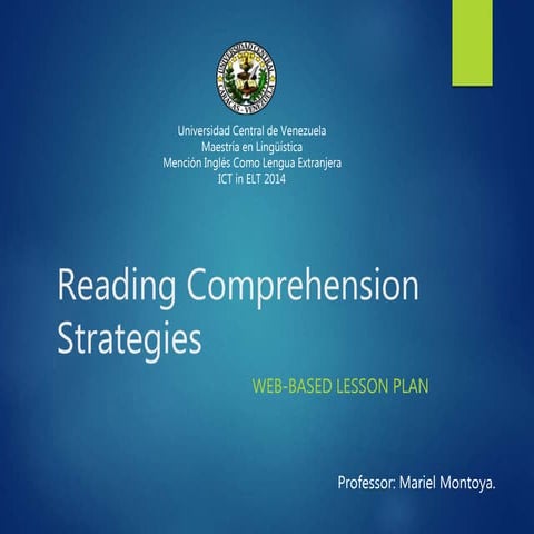 Web based lesson plan | PPTX