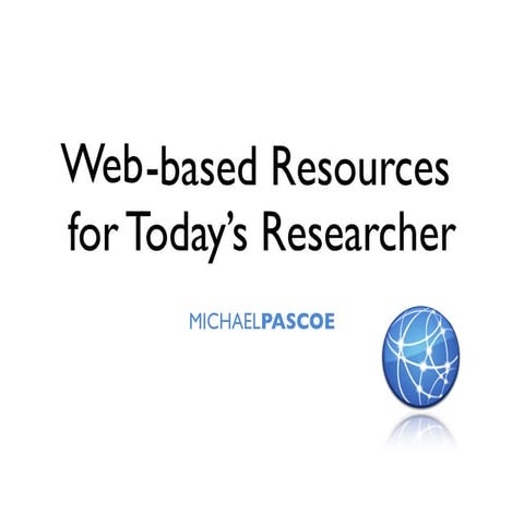 Web Based Resources | PDF