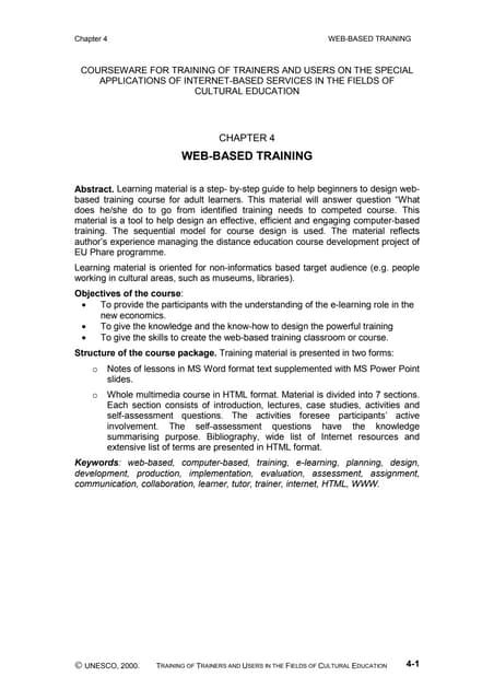 Impact of web based instruction (wbi) | PPT