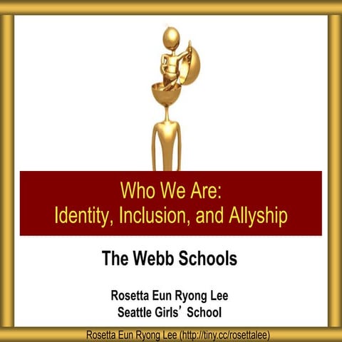 Webb Identity Inclusion Allyship | PPT