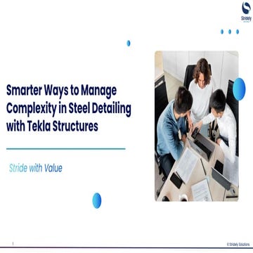 Manage Complexity in Steel Detailing with Tekla Structures | PDF