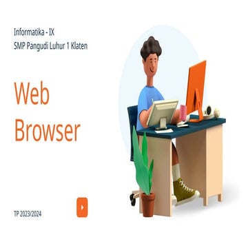 MATERI Web Browser - TEKNOLOGI INFORMASI DAN KOMUNIKASI - Kelas IX FASE ...