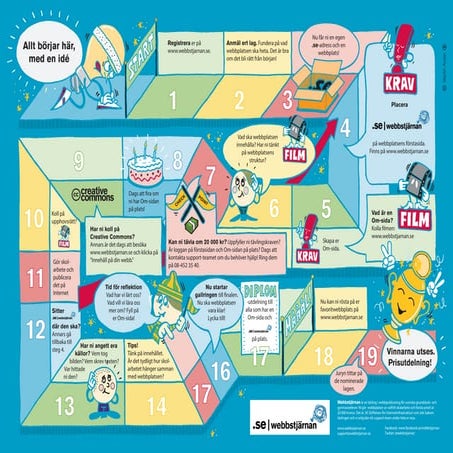 Webbstjarnan spelplan | PDF