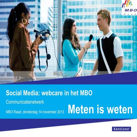 Webcare in het mbo | PPTX