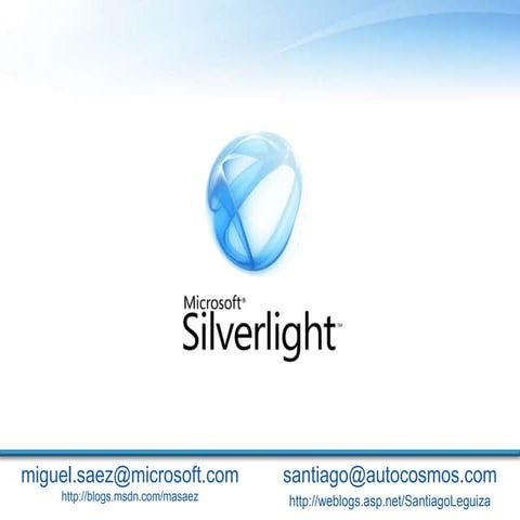 Webcast 09/2008 - Silverlight 2 Beta 2 | PPTX