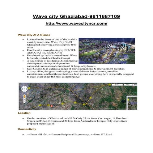 Wave city-9811687109 | DOCX