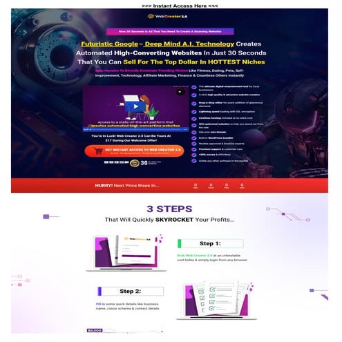 WebCreator 2.0 Review – How To AI-Driven Website Builder | PDF ...