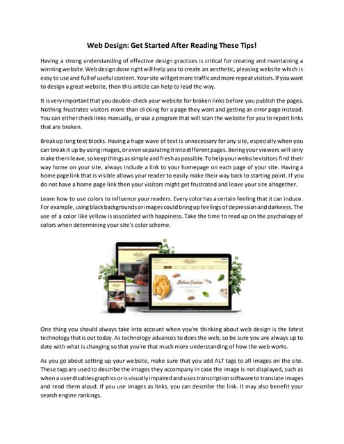 Website Design Development and Marketing Process | PDF | Web Development | Internet