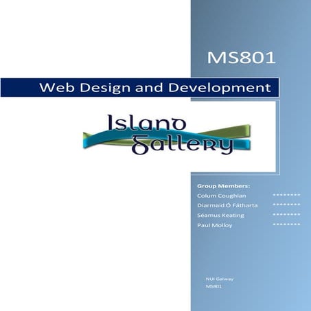 Web design and development ms801 | PDF