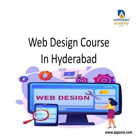 Web design course in hyderabad | PPTX