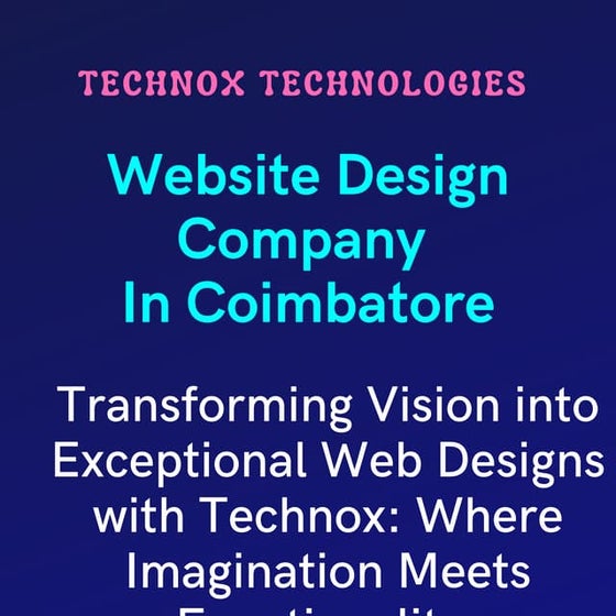 Technox Technologies_Web Development.ppt