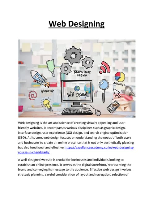What is Web Designing? | PDF