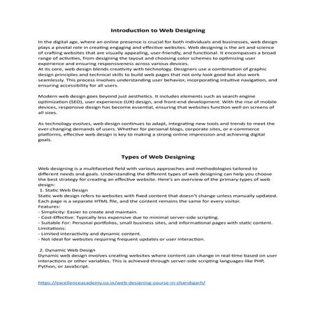 Web Designing course in chandigarh .pdf