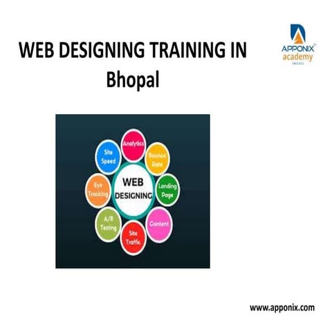 Web designing course in bhopal | PPT