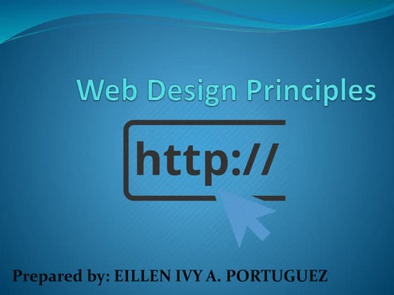 Web Design Principle and Elements | PPT