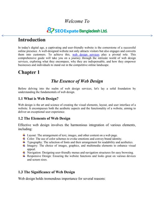 Mastering Web Design: From Basics to Brilliance | PDF