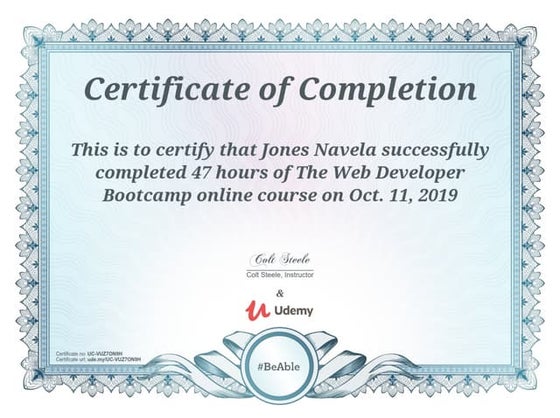 Java programming masterclass course udemy certificate | PPT