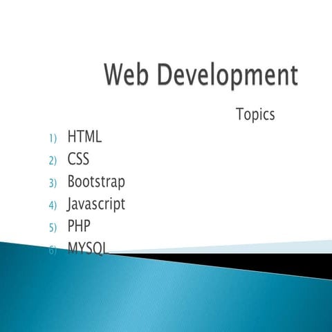 Web development | PPT