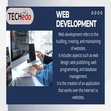 What is Web Development | PPTX
