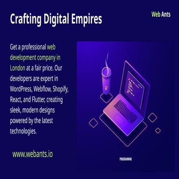 Web Development And Design Company London | PPT