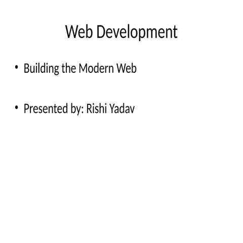Web_Development_Presentation_Rishi_Yadav.pptx