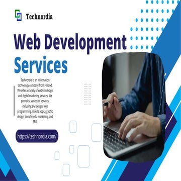 Web Development Services.Finland Technordia | PPT