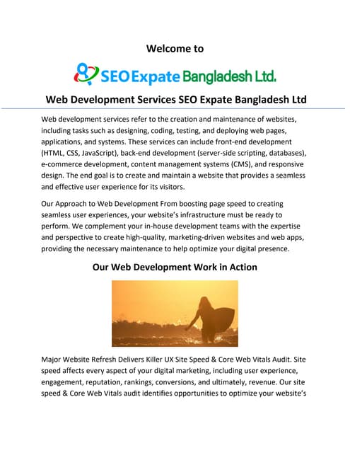 Role of Web Development Services........ | PPT