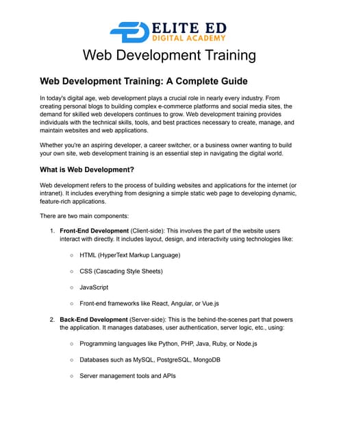 Pengantar dan pengenalan Konsep pemrograman web | PPTX