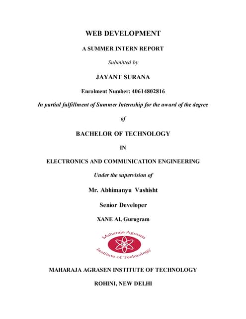 Web Deveopment Using React Js And Node Js With Sql Docx Web Design And Html Internet